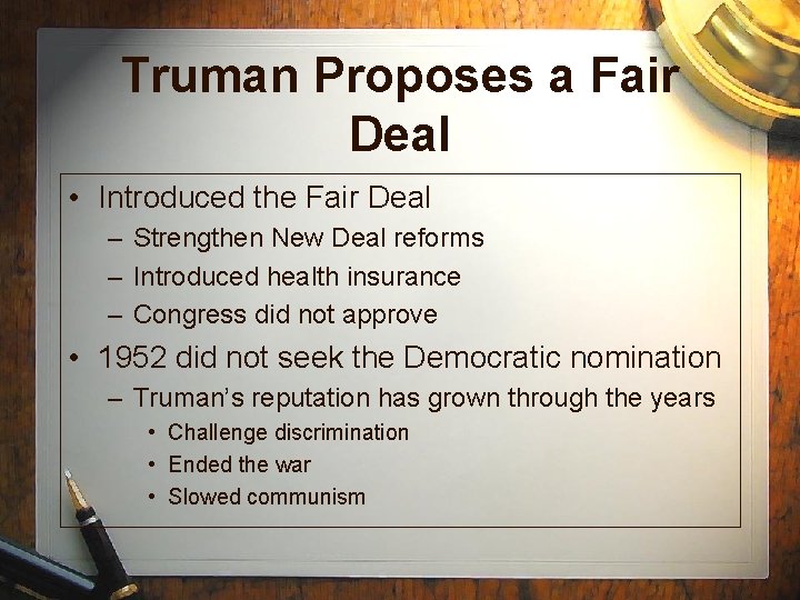 Ch 13 1 2 Truman Overcomes Huge Obstacles