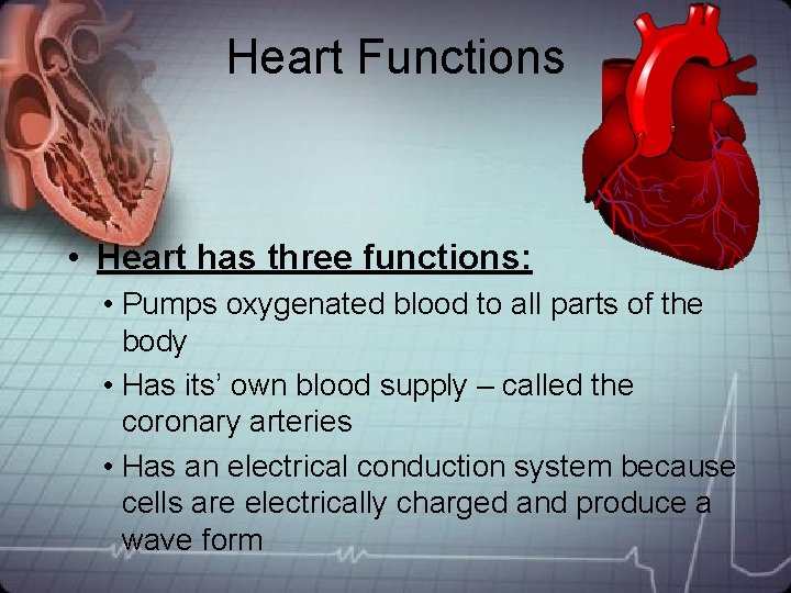 Electrocardiograph History 1842 Italian scientist Carlo Matteucci realizes