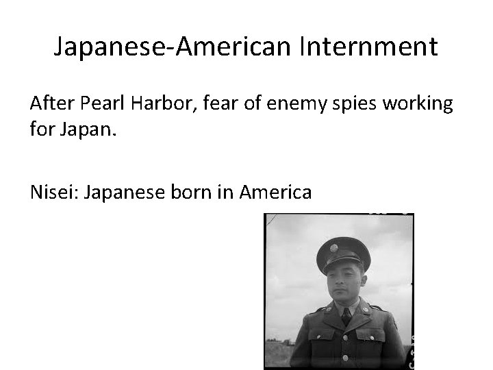 Impact of WWII on Americans Ch 35 TCI