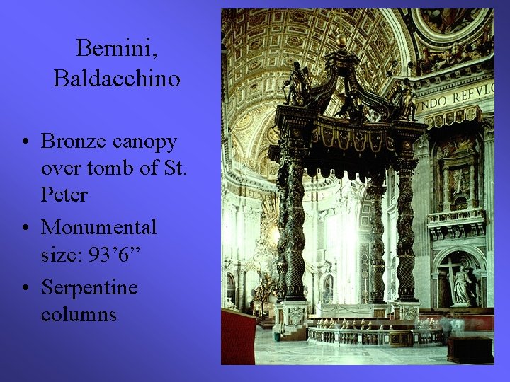 Baroque 17 th Century Birth of the Modern