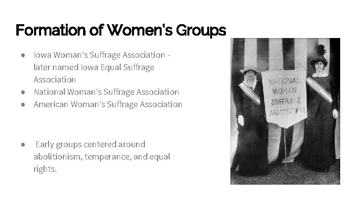 Iowa Womens Suffrage What is Womens Suffrage Suffrage