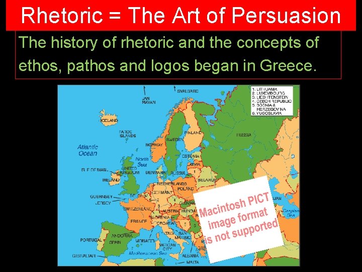 Rhetoric The Art of Persuasion The history of