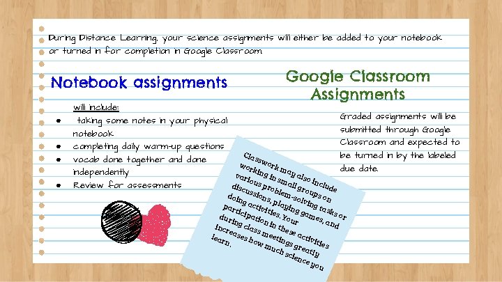 Mrs Barries Science Syllabus 6 th grade Distance