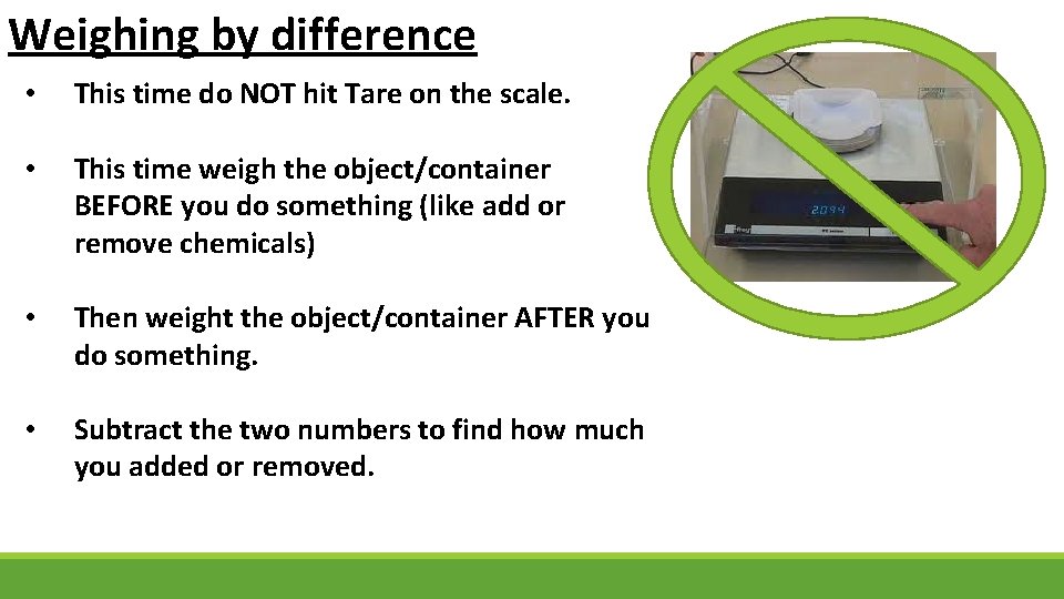 Common Laboratory Techniques DVHS Chemistry Mrs Farmer Table