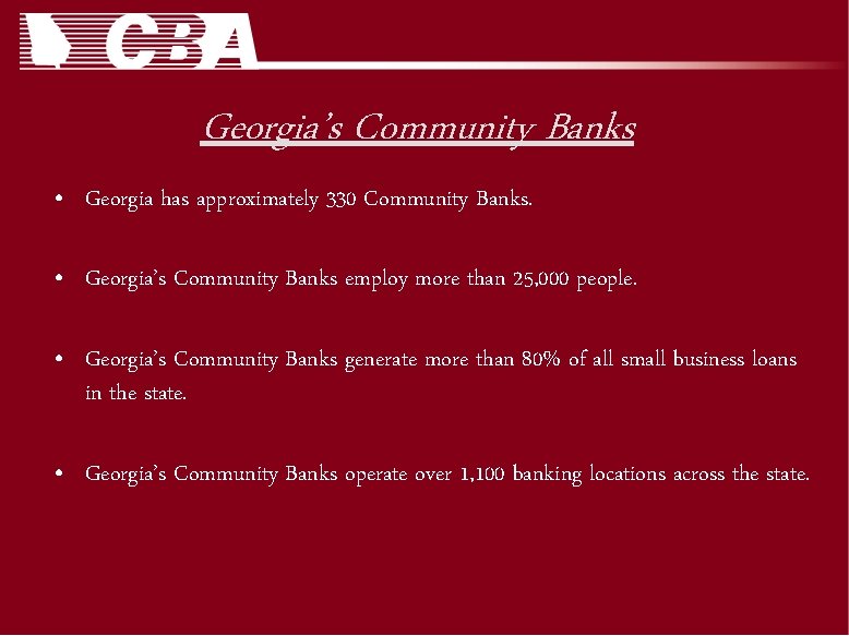 What Is A Community Bank Locally owned and