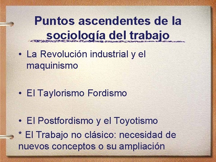 MODELOS DE PRODUCCIN EN SERVICIOS Y TRABAJO NO