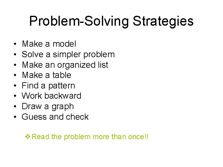 Math 1 1 Warmup Determine whether each number