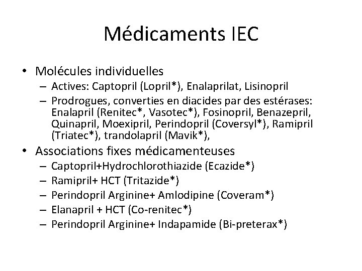 LES ANTIHYPERTENSEURS Pr Skou BAH DER Sciences du