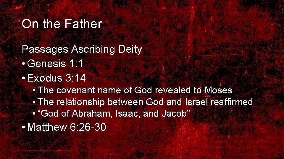 In Depth Study of Trinity Biblical Defense By