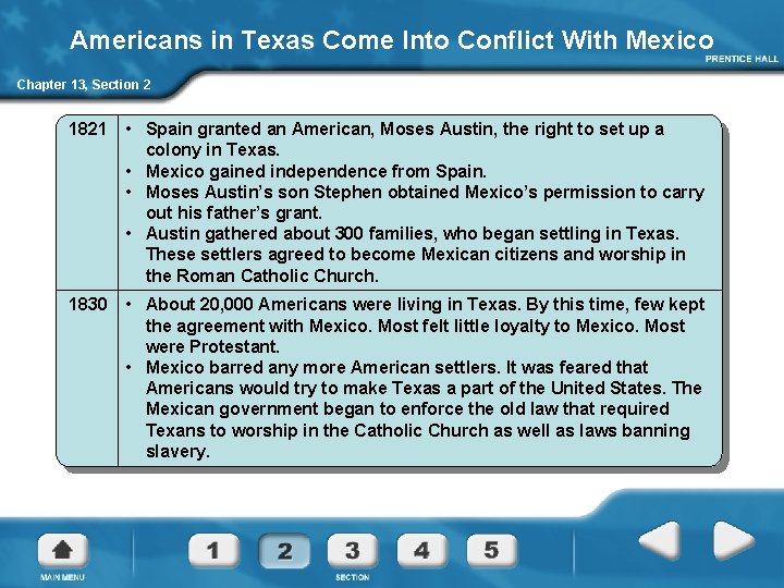 The American Nation Chapter 13 Westward Expansion 1820