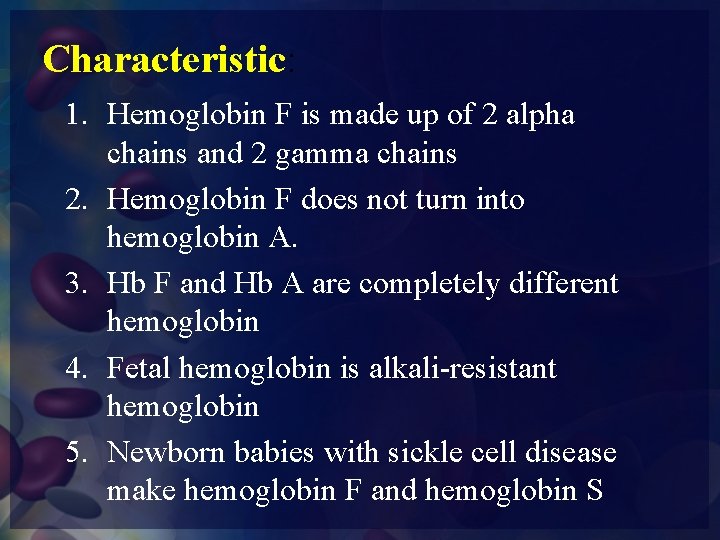 Practical Hematology Lab LAB 6 Hemoglobin F Quantitation