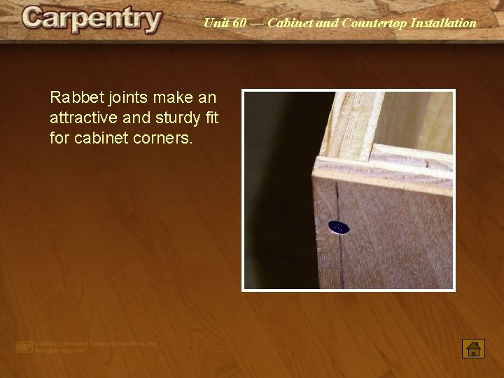 Power Point Presentation Unit 60 Cabinet and Countertop