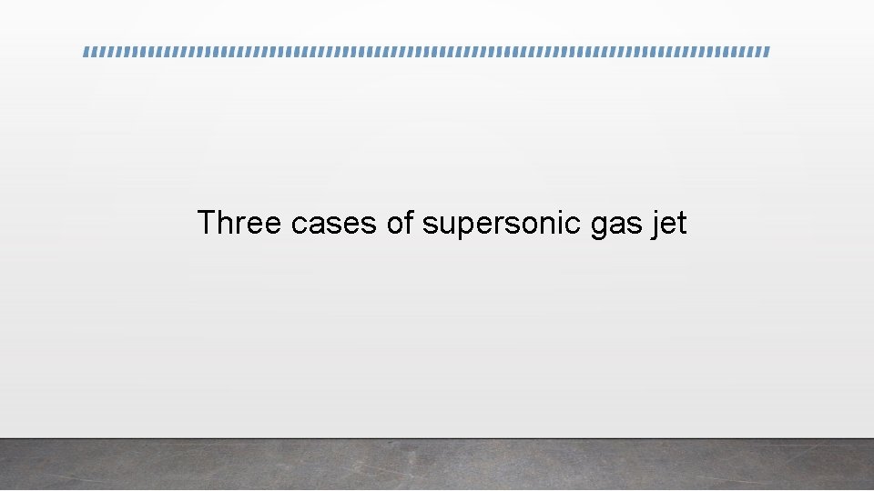 Gas expansion into low pressure volume update Barbara