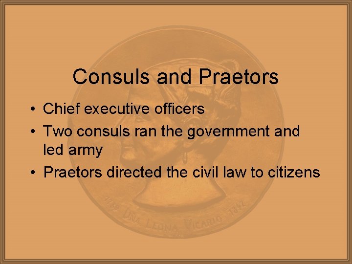 Chapter 2 Greek and Roman Empires Ancient Rome