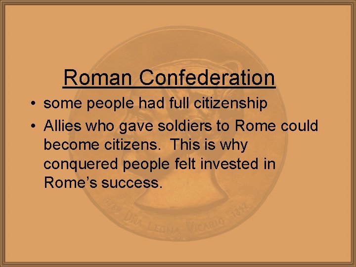 Chapter 2 Greek and Roman Empires Ancient Rome