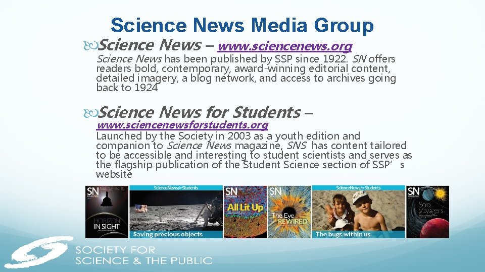 Society for Science the Public Maya Ajmera President