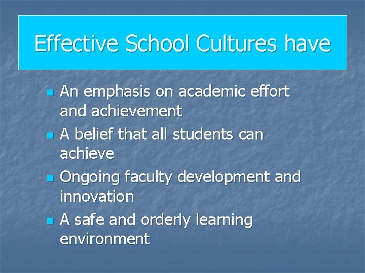 LESSON 4 E School Culture I dont know