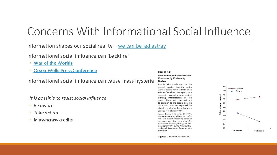 Fundamentals of Social Psychology CONFOR MITY OCTOBER 15