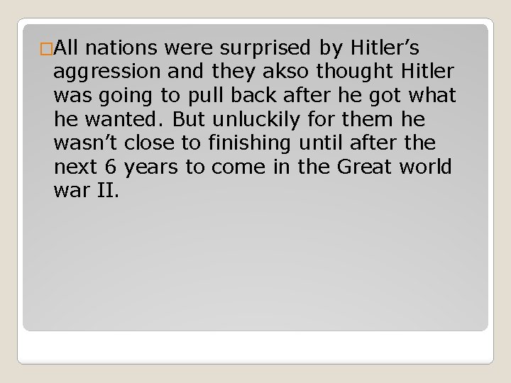 Germany plans for war Matthew Adolf Hitler in