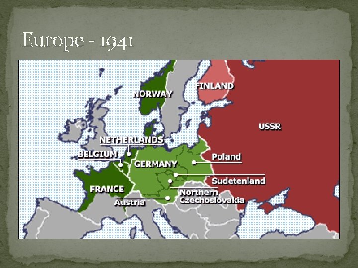 Axis Powers on the March Axis Powers AugustSeptember