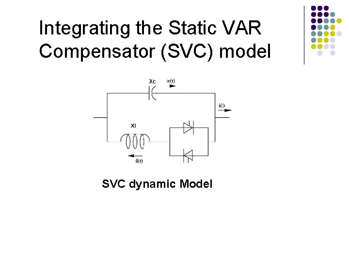 FACTS BY SVC FLEXIBLE AC TRANSMISSION Presentation Overview