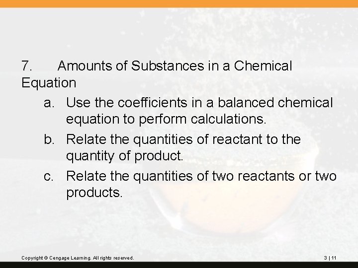 Chapter 3 Calculations with Chemical Formulas and Equations