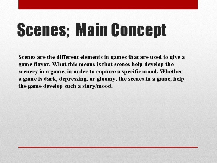 Chapter 4 Scenes and Storyboard Jerome Gilbert Ivan