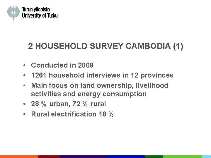 LAND USE FOR LIVELIHOOD ACTIVITIES IN CAMBODIA ANALYSIS