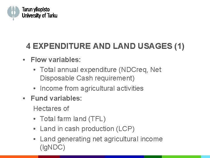 LAND USE FOR LIVELIHOOD ACTIVITIES IN CAMBODIA ANALYSIS