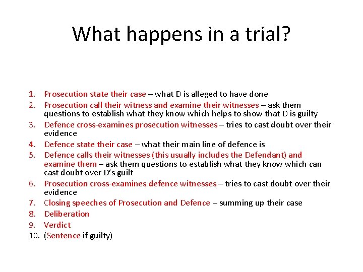 Classification of Offences Three different classes of Criminal