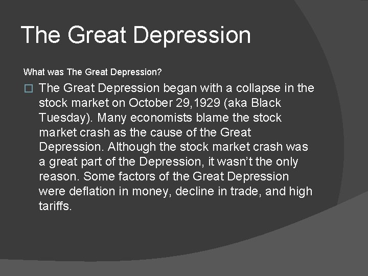 Great Depression JOHN STEINBECK BY ABBY JUSTIN CHRISTIAN