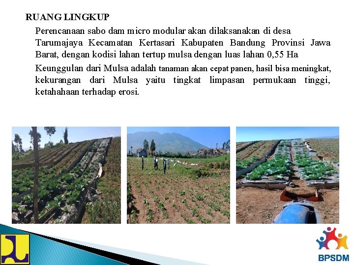 TEKNOLOGI SABO DAM MICRO MODULAR UNTUK KONDISI LAHAN