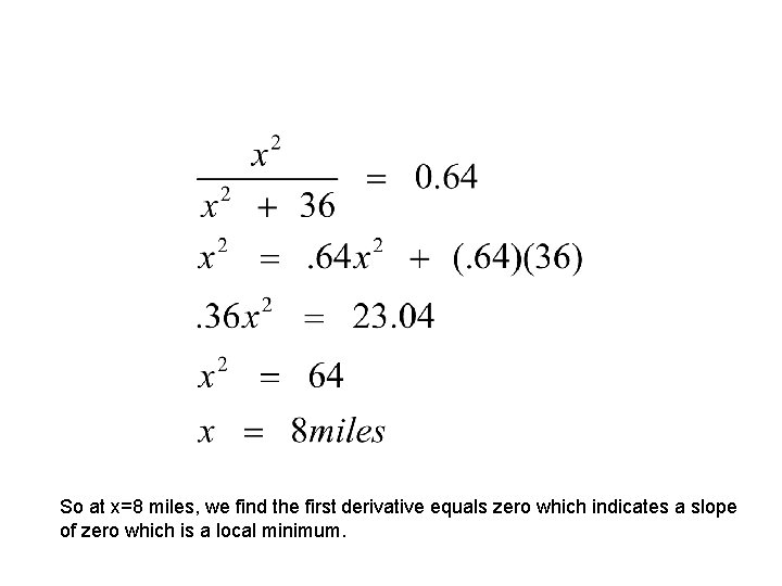 The Island This problem employs engineering economy geometry