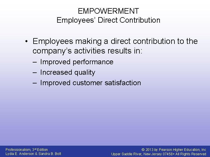 Chapter 6 Accountability and Workplace Relationships Professionalism 3