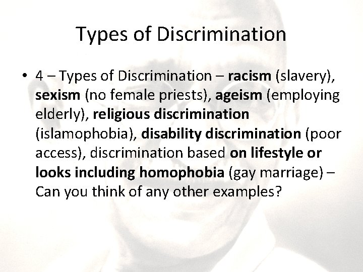 Religion and Prejudice Key Notes Definitions Topics Examples