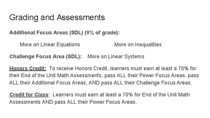 Linear Equations Inequalities Systems Algebra 1 Mrs Davis