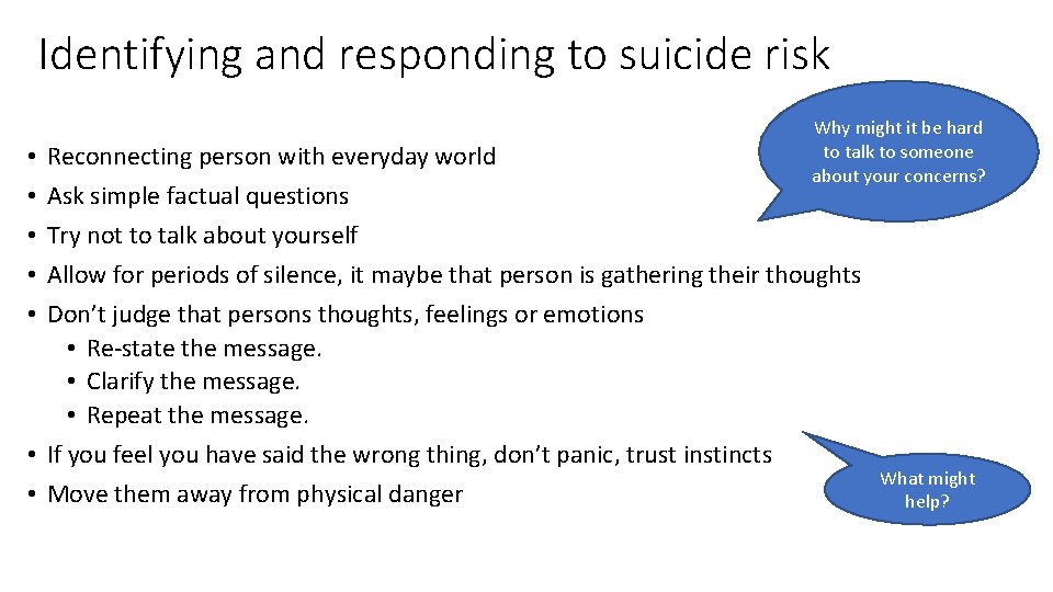 Webinar Suicide prevention managing wellbeing Chair Ed Addison