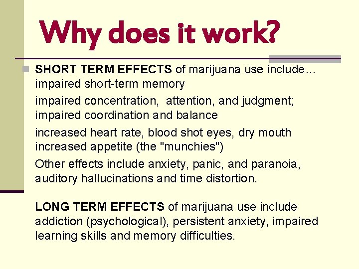 Marijuana What is it n Marijuana is made