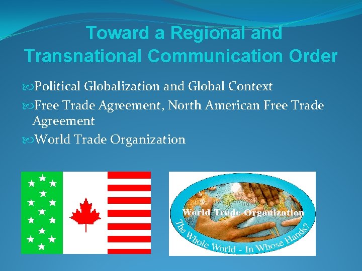 Chapter 12 The Transformation of Communication in Canada
