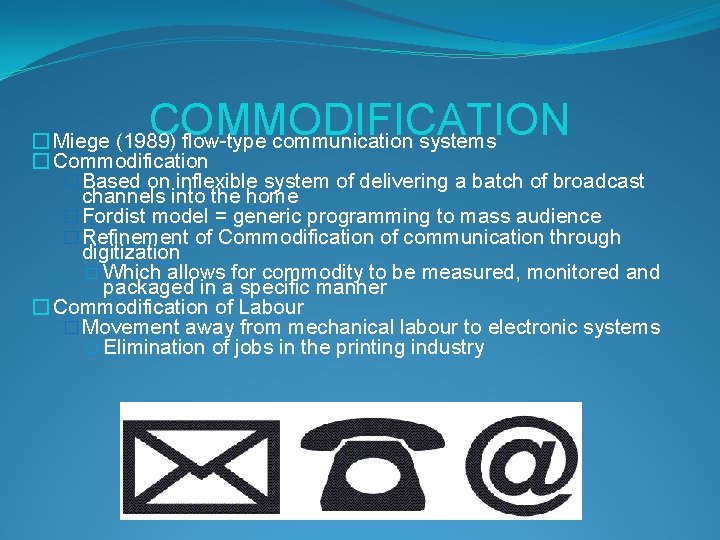 Chapter 12 The Transformation of Communication in Canada