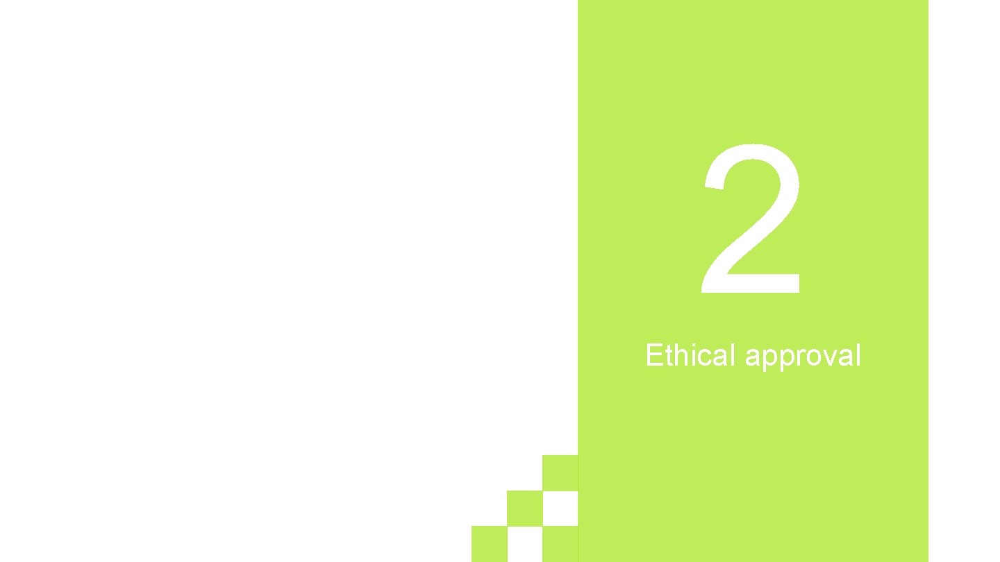 Research Ethics Approval Mrs Genevieve Pridham Research Ethics