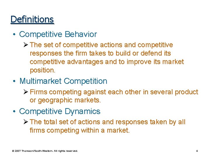 CHAPTER 5 STRATEGIC ACTIONS STRATEGY FORMULATION Power Point