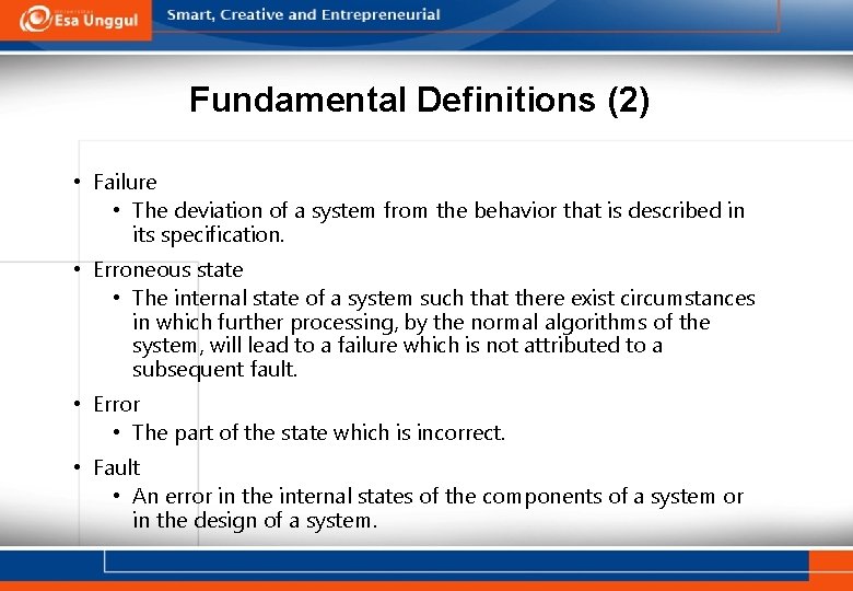 DISTRIBUTED DBMS RELIABILITY PERTEMUAN 11 IR NIZIRWAN ANWAR