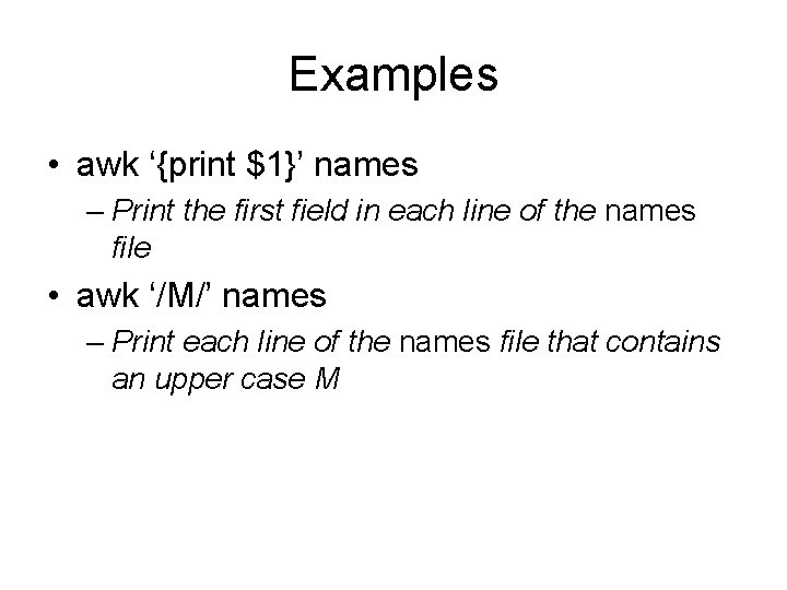 CSC 4630 Meeting 7 February 7 2007 More