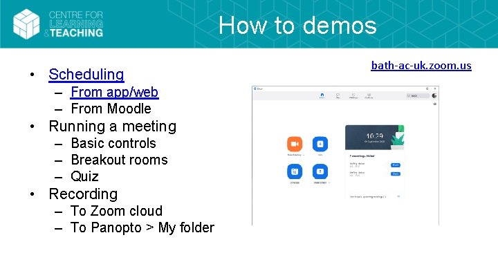 wc 7 th September 2020 Introduction to Zoom