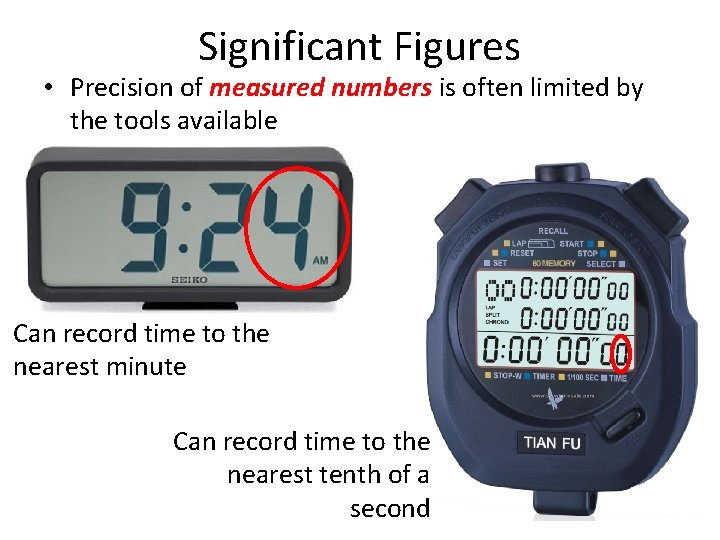 Uncertainty in Data Accuracy Precision Percent Error Significant
