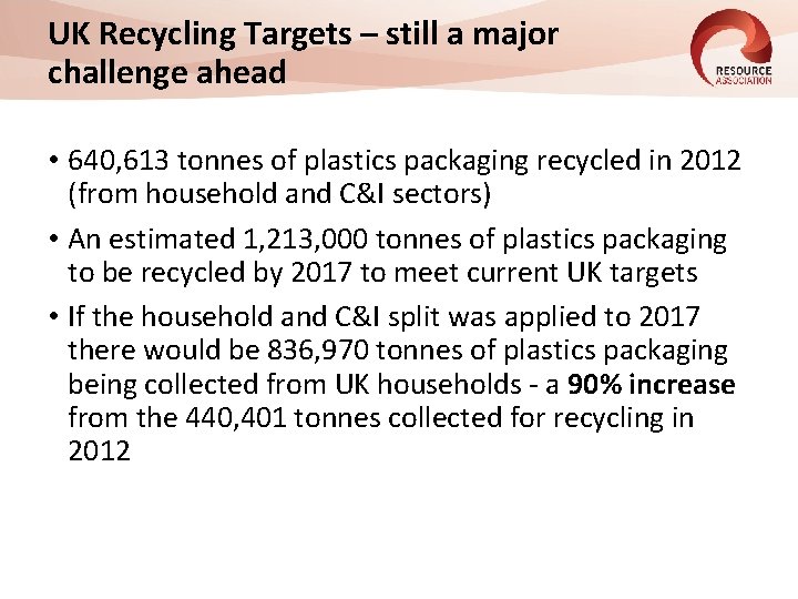 Circular Economy for Plastics UK reprocessors perspective Ray