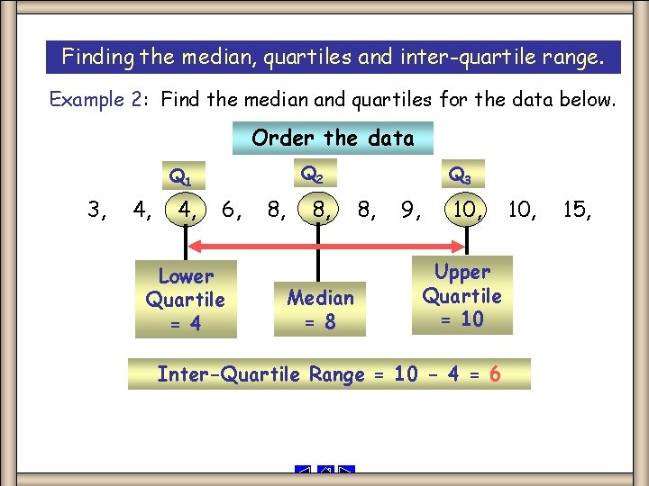 Five number Summary Chapter 4 1 Objectives 2