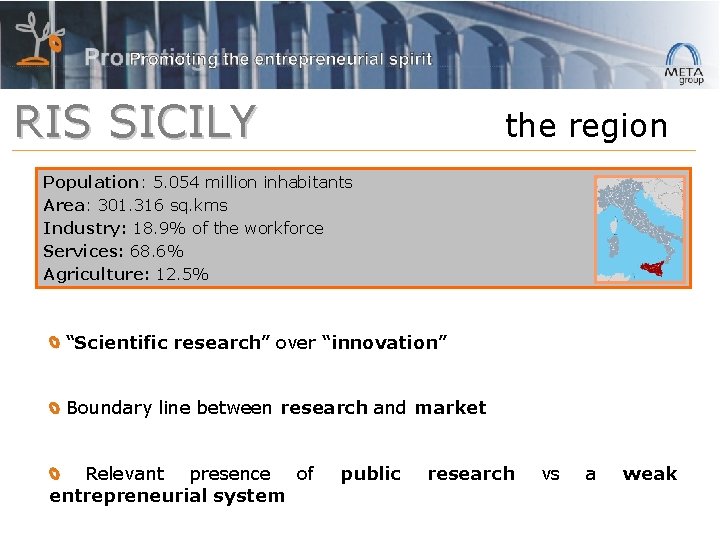 Our experience in RIS Best practices and transfer