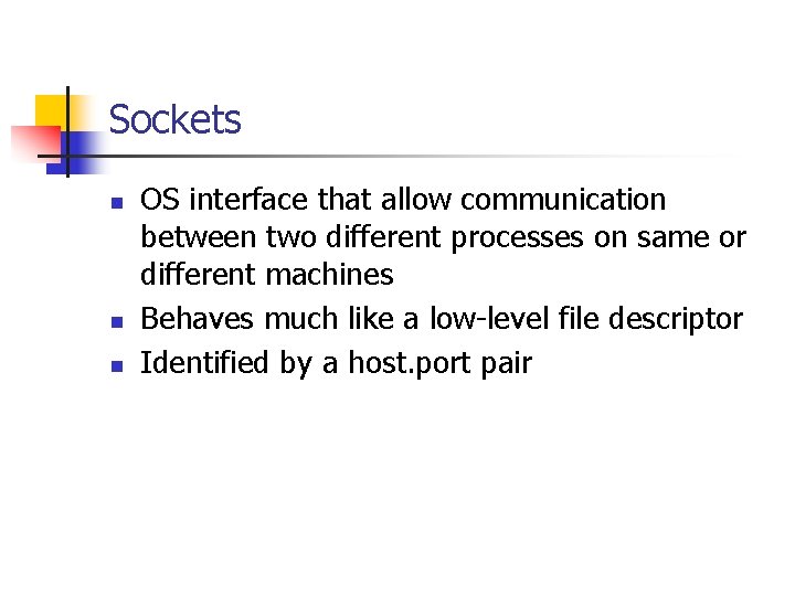 Socket Swapping for efficient distributed communication between migrating